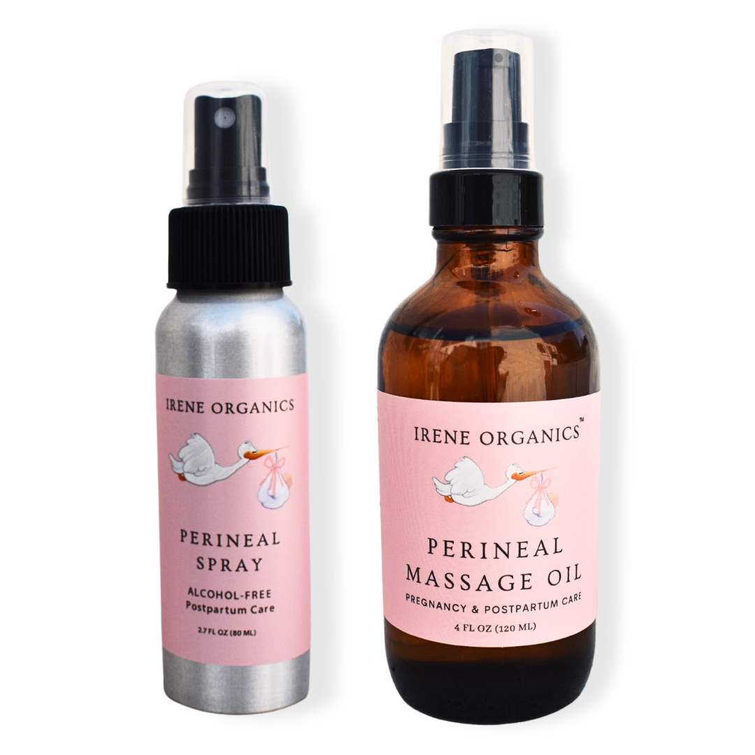 Perineal Bundle Kit (Perineum Massage Oil & Postpartum Spray) by Irene ...
