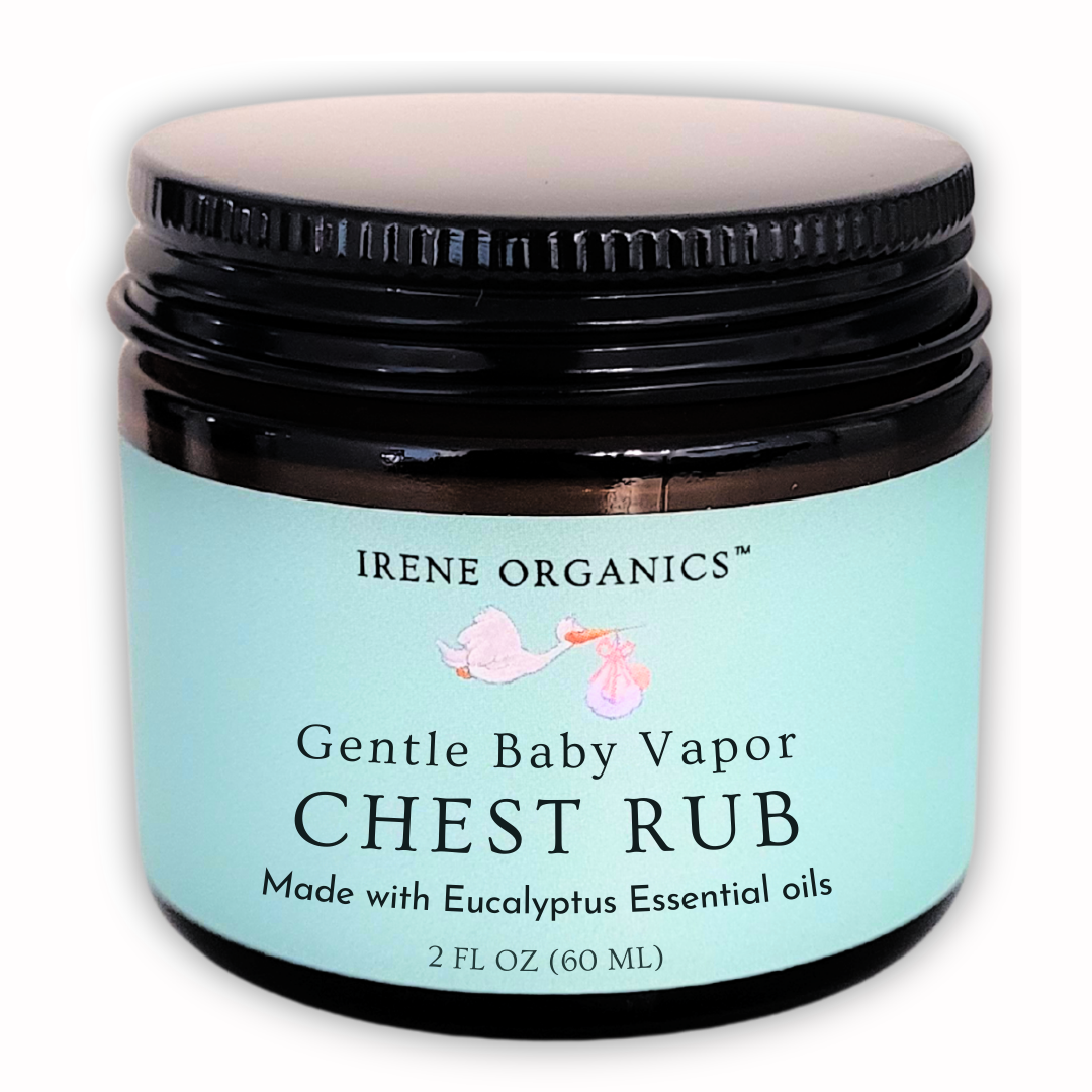 Gentle Baby Vapor Chest Rub by Irene Organics